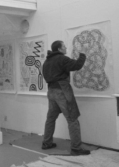 Wild Weekend by Hal Mayforth (2023) : Painting Acrylic, Pencil on ...