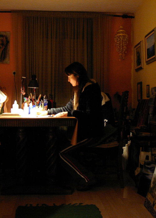 Sea and sky by Kristina Valic (2019) : Painting Acrylic on Canvas ...