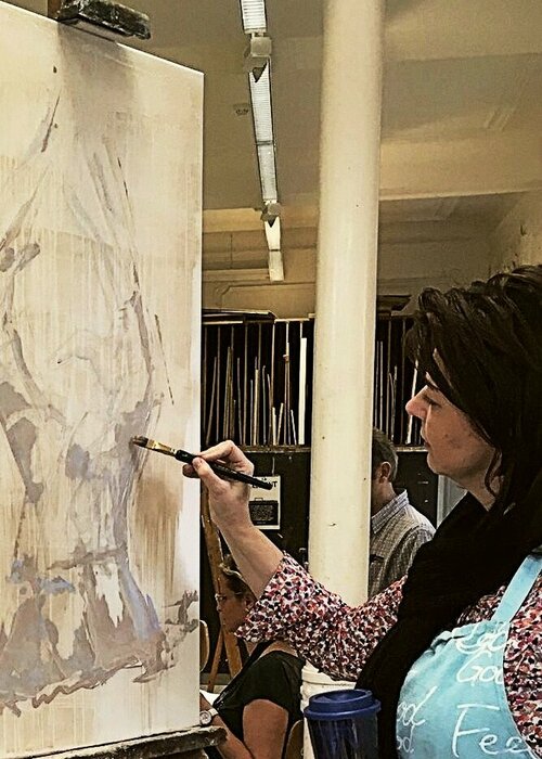 The Poppy Graphic by Netka Croonenborghs (2020) : Work on Paper Acrylic ...