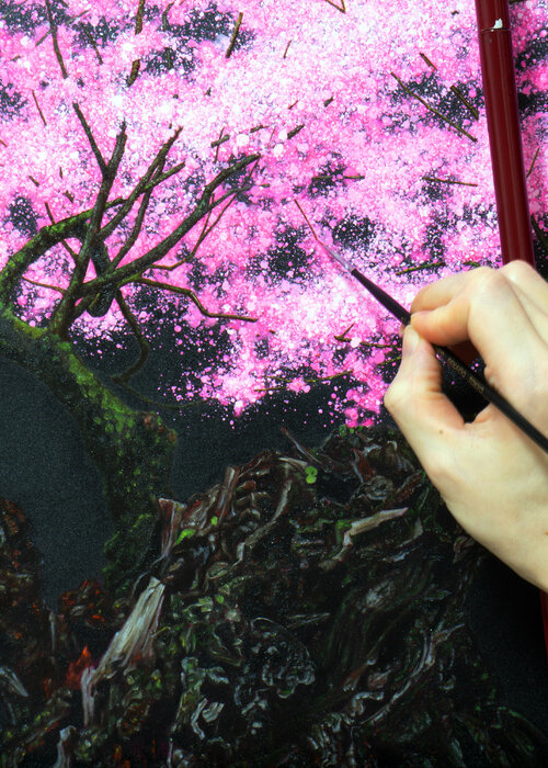 SAKURA DIAGRAM ... MARGINS OF THE THE DAWN ／ 櫻圖 ... 黎明の余白 by Akihiro ...