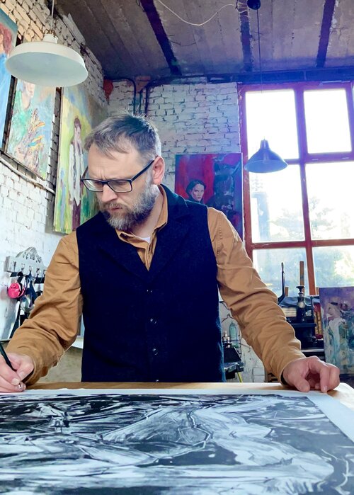 Arsentij Pawlow: contemporary German Painter, Draftsman, Printmaker ...