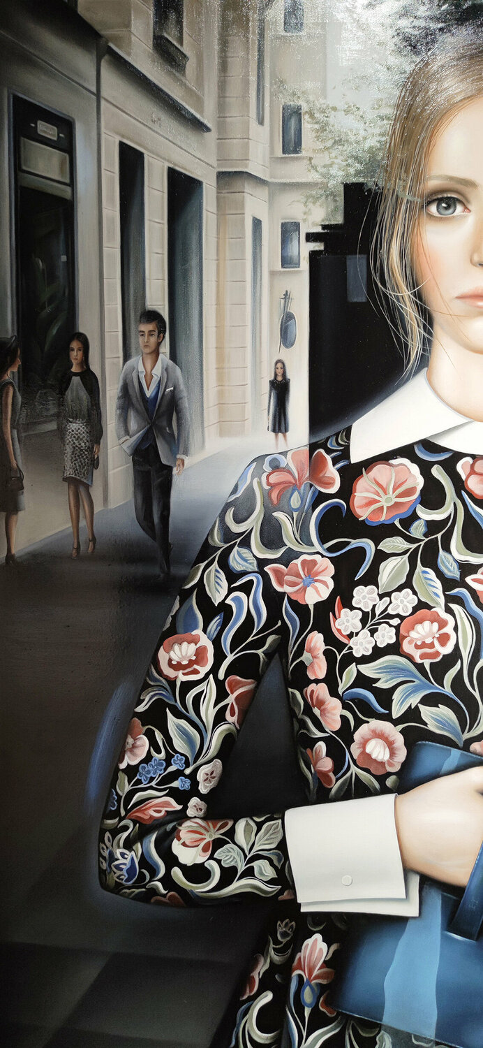 Ausflug by Elena Tarasenko (2019) : Painting Oil on Canvas - SINGULART