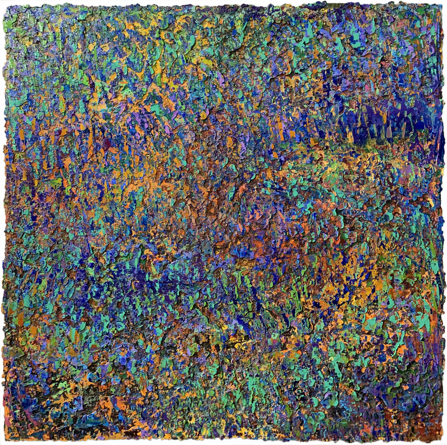 Giverny XVI by Michael Freudenberg (2021) : Painting Oil on Canvas - SINGULART
